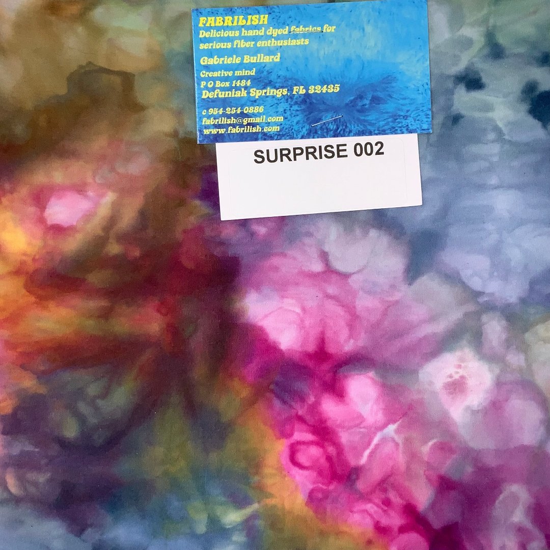 Hand Dyed 100 % cotton fabric surprise 002 – Wax Arrow & Assoc. LLC d/b ...