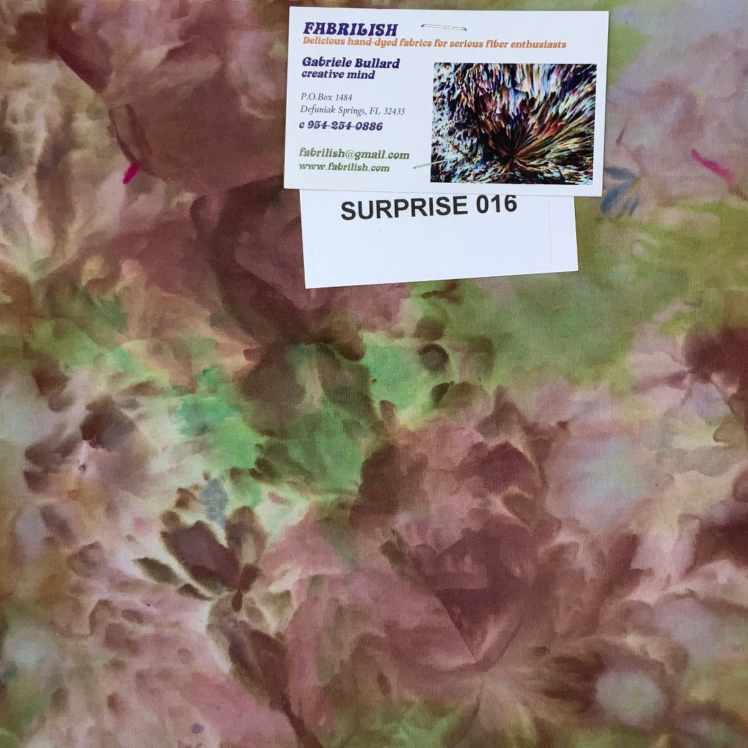 Hand Dyed 100 % cotton fabric surprise 016 – Wax Arrow & Assoc. LLC d/b ...