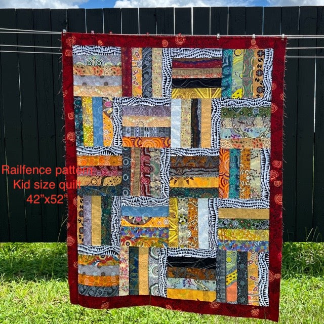 Australian Sharks Teeth King size Kit, 116"x116" plus border – Wax ...